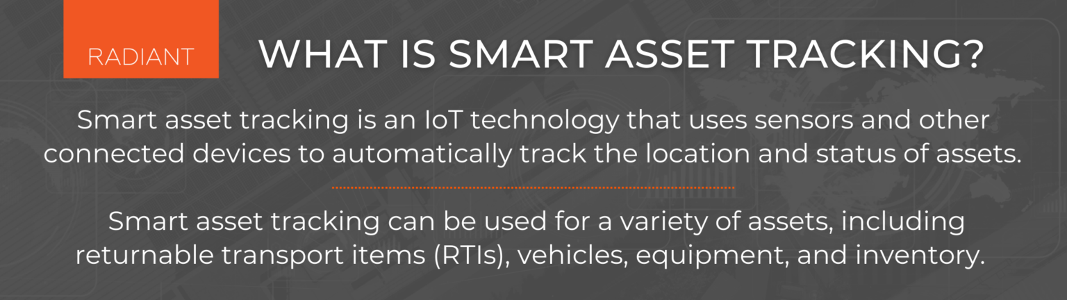 Smart Asset Tracking - IoT Technologies | Radiant